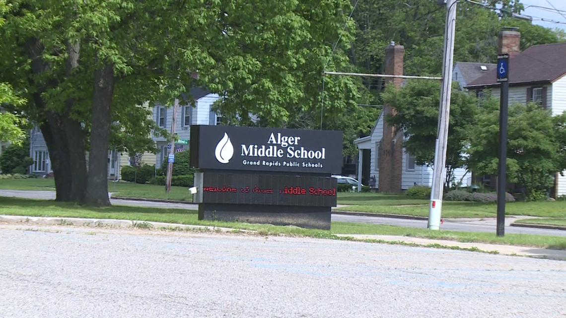Alger Middle School will be closed Wednesday | wzzm13.com