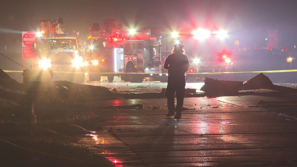 Roof torn off building in northern Kent County | wzzm13.com