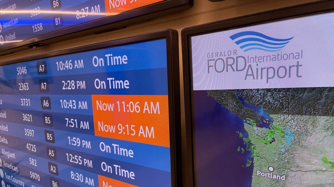 Gerald R. Ford Airport flights impacted by FAA outage | wzzm13.com