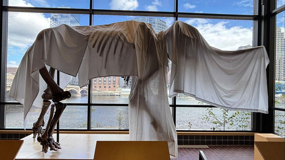 When you can see the Clapp Family Mastodon at the Grand Rapids Public ...