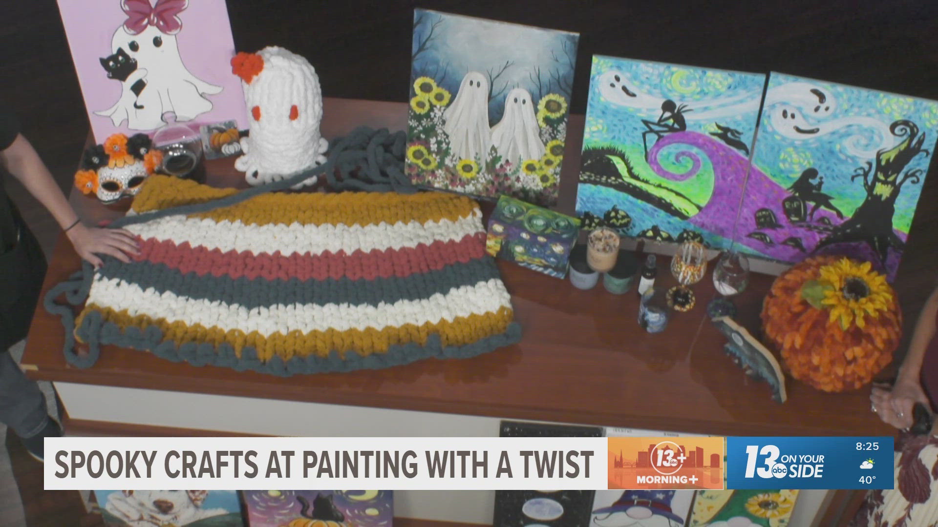 Spooky arts and crafts available at Painting with a Twist | wzzm13.com
