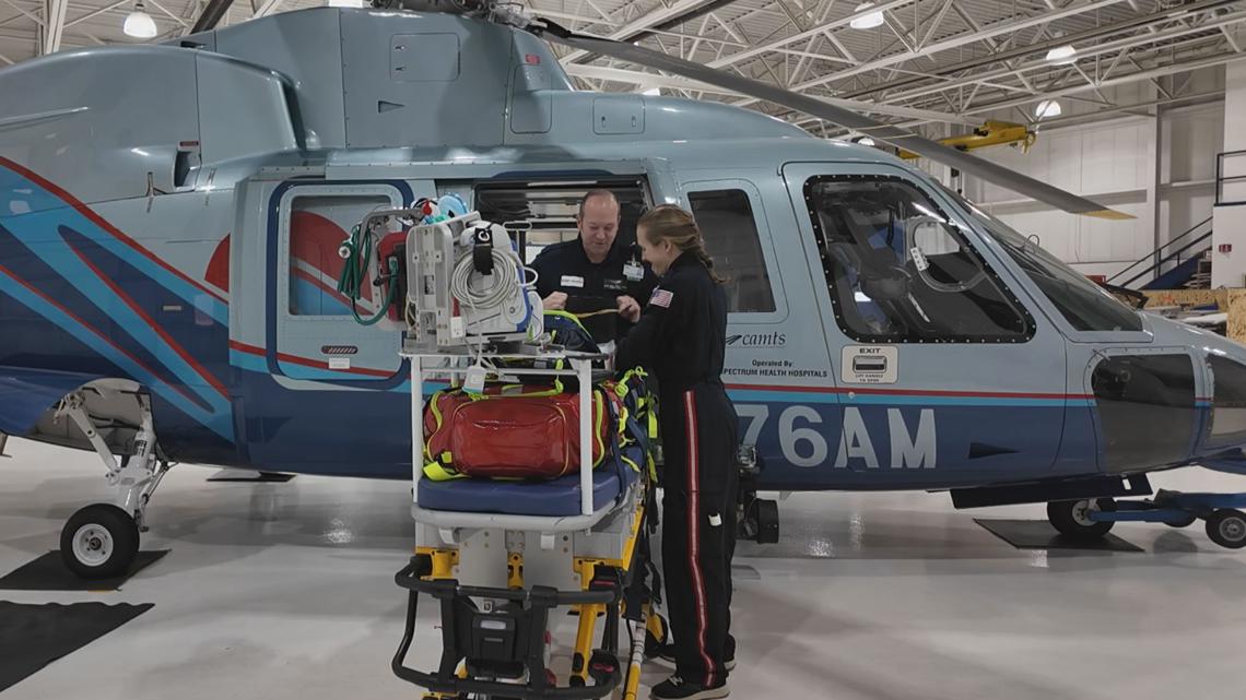 Corewell Health adds portable ultrasound to Aero Med | wzzm13.com