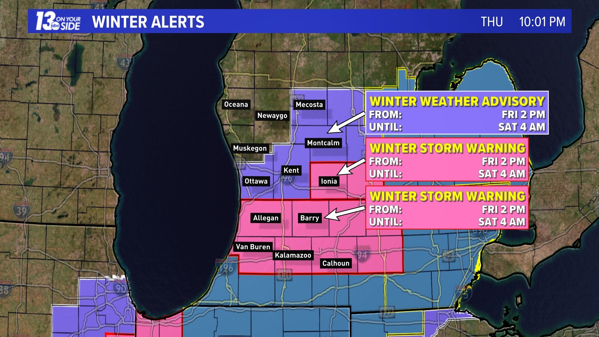 Michigan braces for another winter storm | wzzm13.com