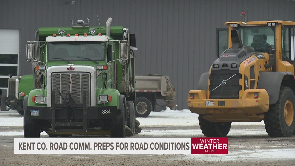 Kent County Road Commission preparing for road conditions | wzzm13.com