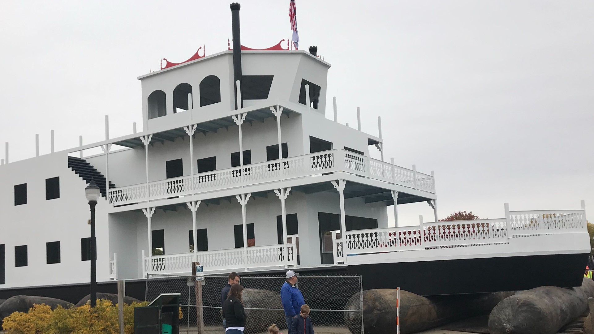 The new Lowell Showboat sets sail to a permanent home | wzzm13.com