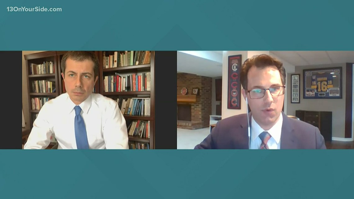 One-on-one with Mayor Pete on the presidential campaign | wzzm13.com
