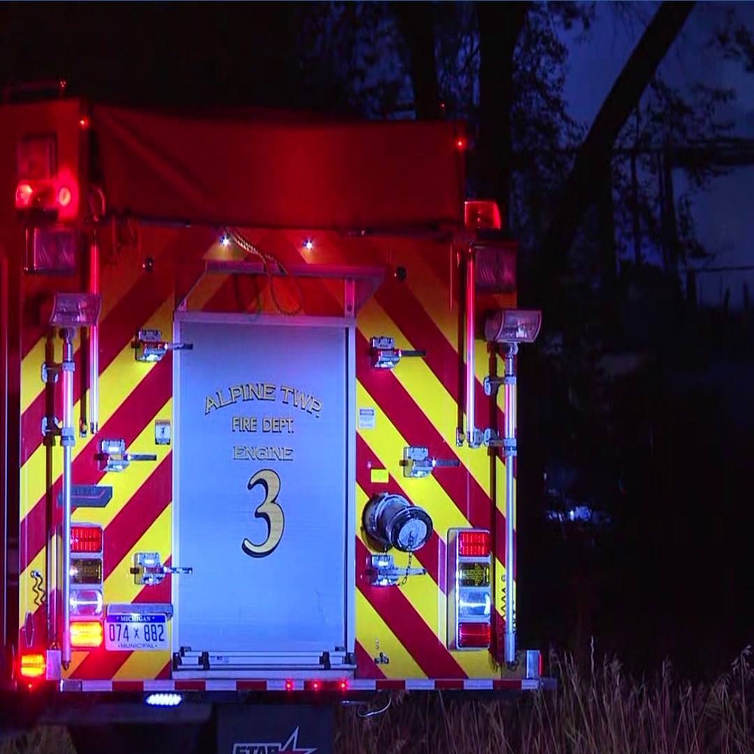 Alpine Twp. house fire kills 1 | wzzm13.com