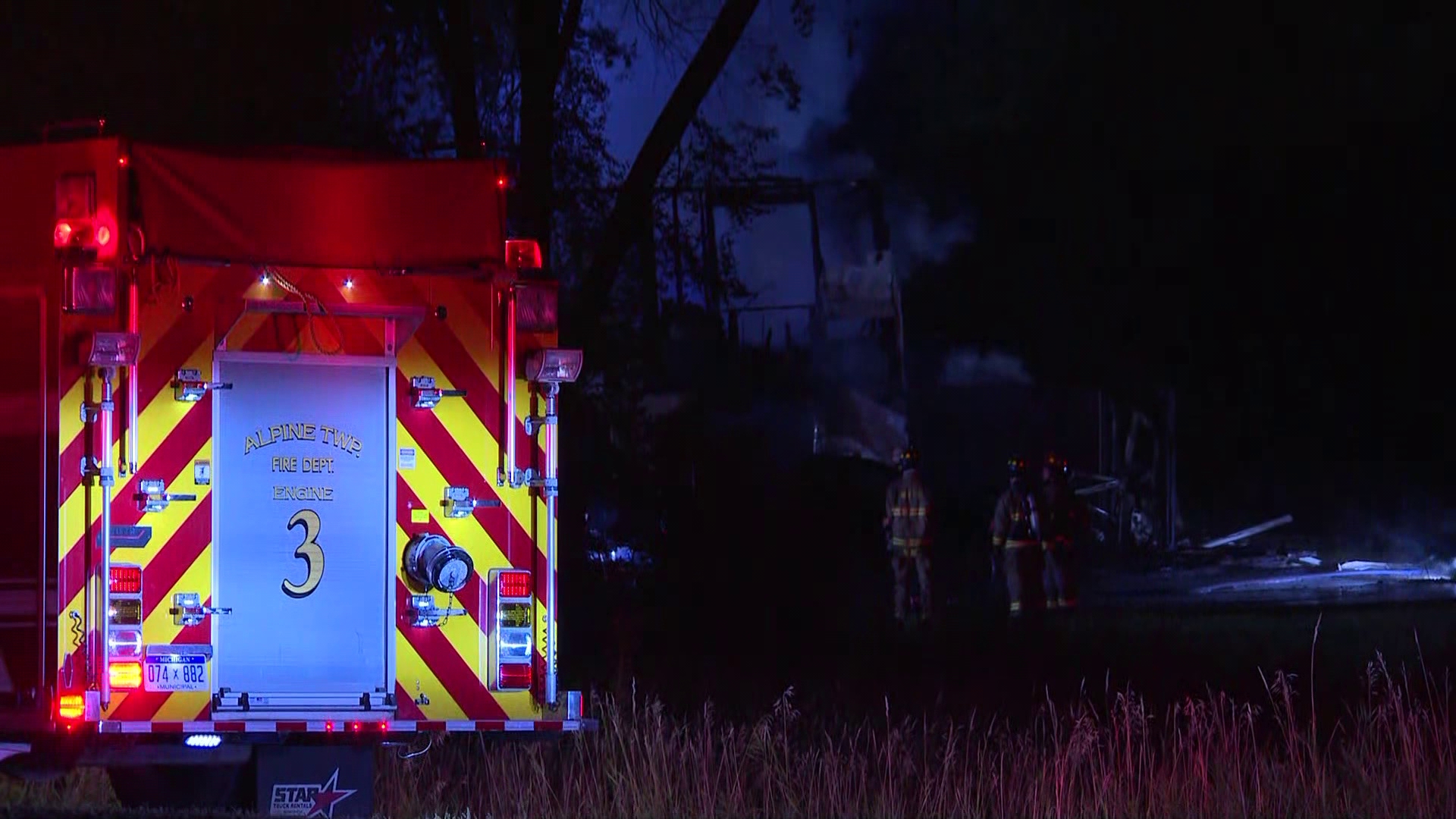 Alpine Twp. house fire kills 1 | wzzm13.com