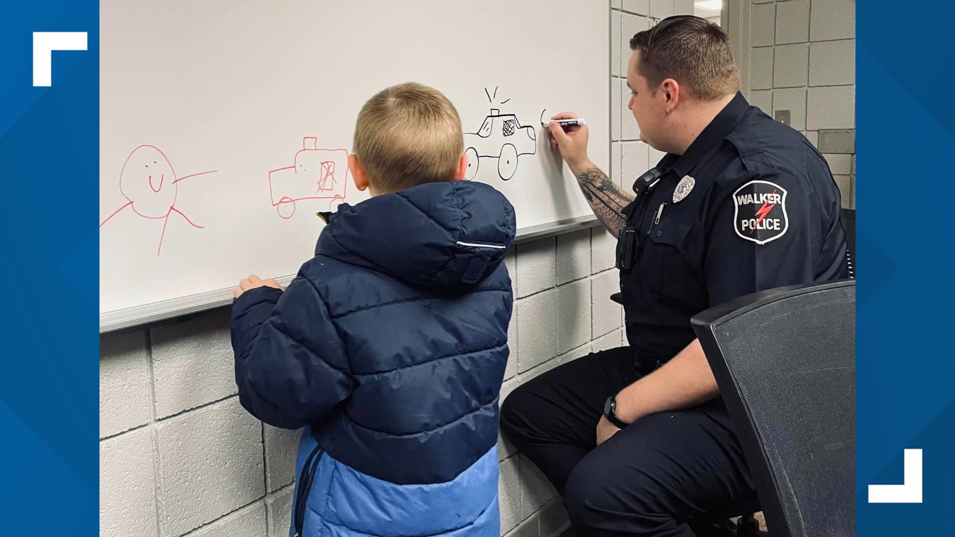 Young Walker boy likely saved his father's life with a phone call ...