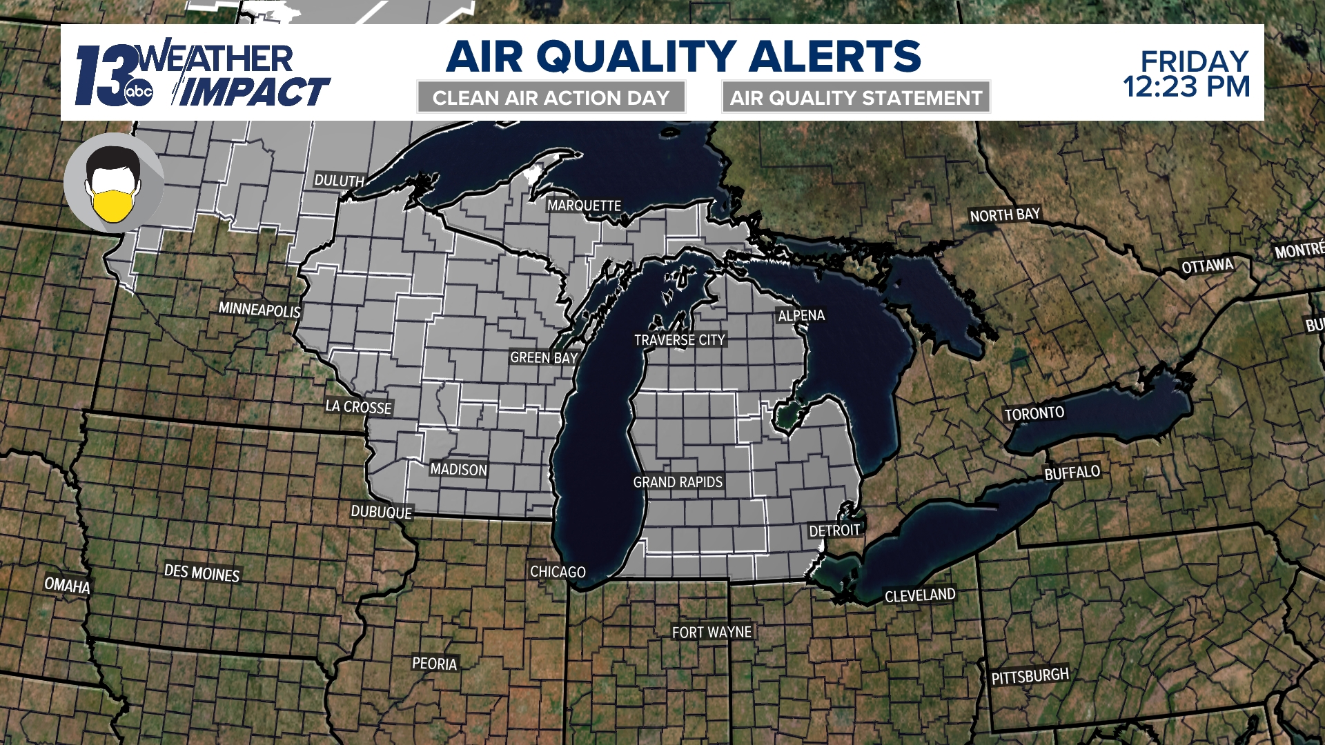 Canadian wildfire smoke to hit Midwest | wzzm13.com