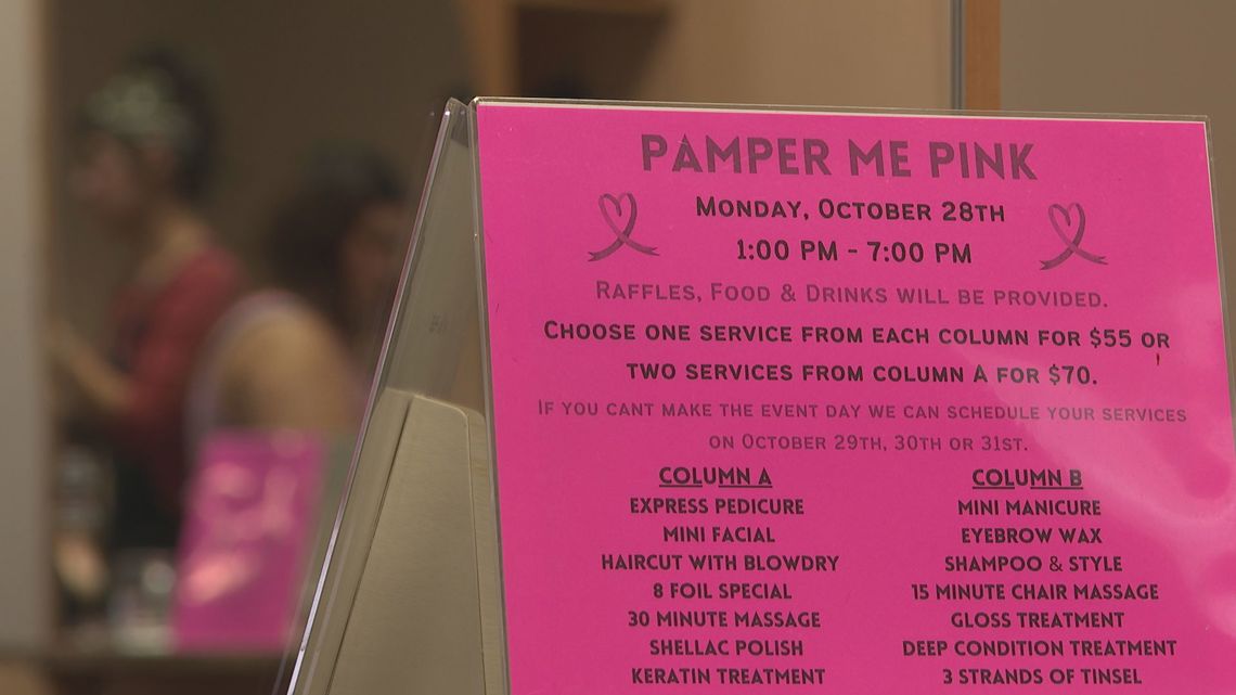 Walker salon hosts 'Pamper Me Pink' event for women affected by cancer ...