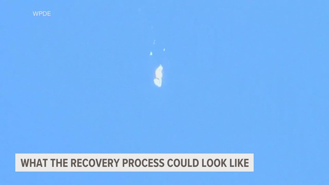 Recovery efforts underway after unidentified object shot down over Lake ...