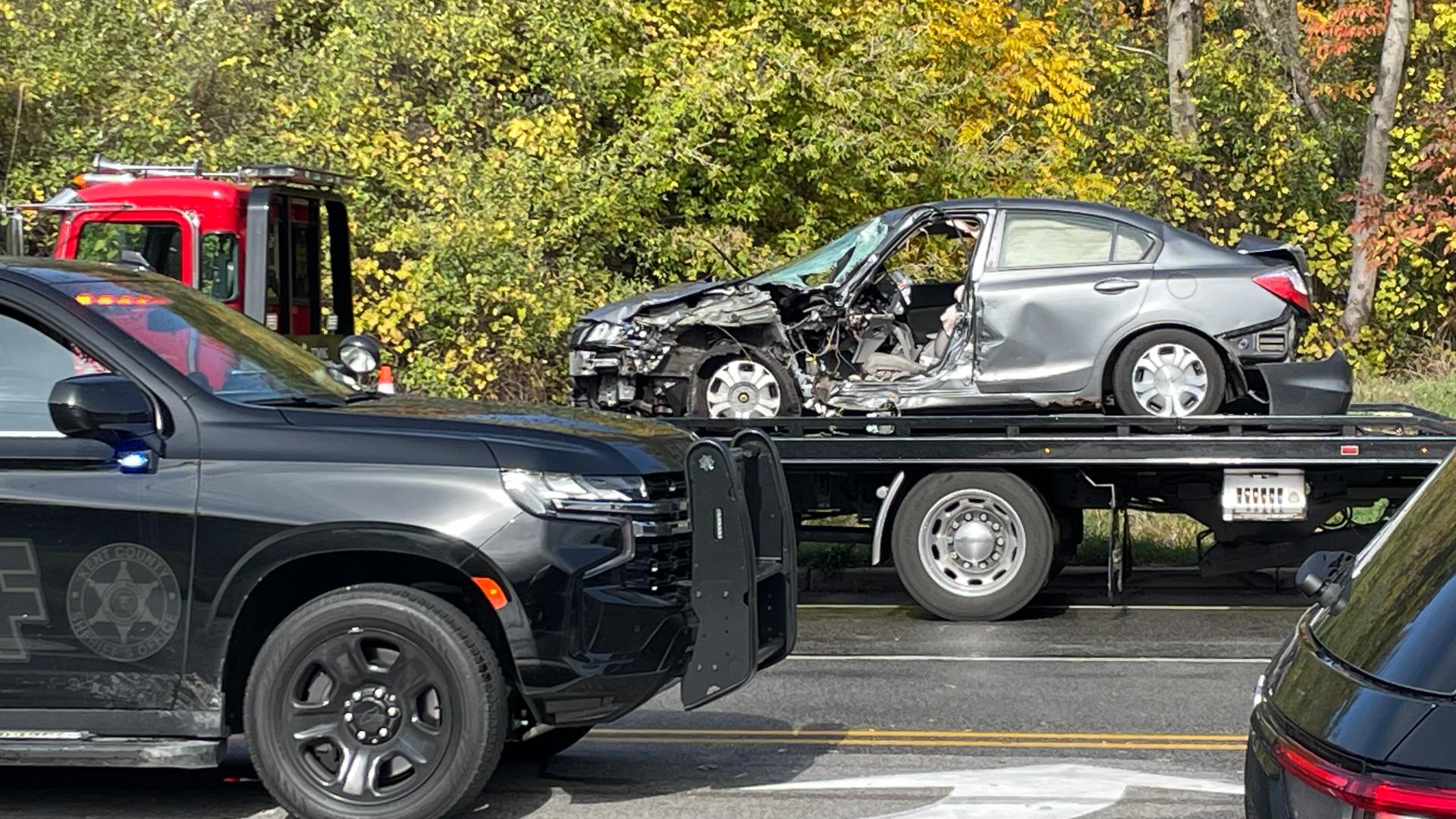 Kent Co. crash leaves 2 injured, 1 in serious condition | wzzm13.com