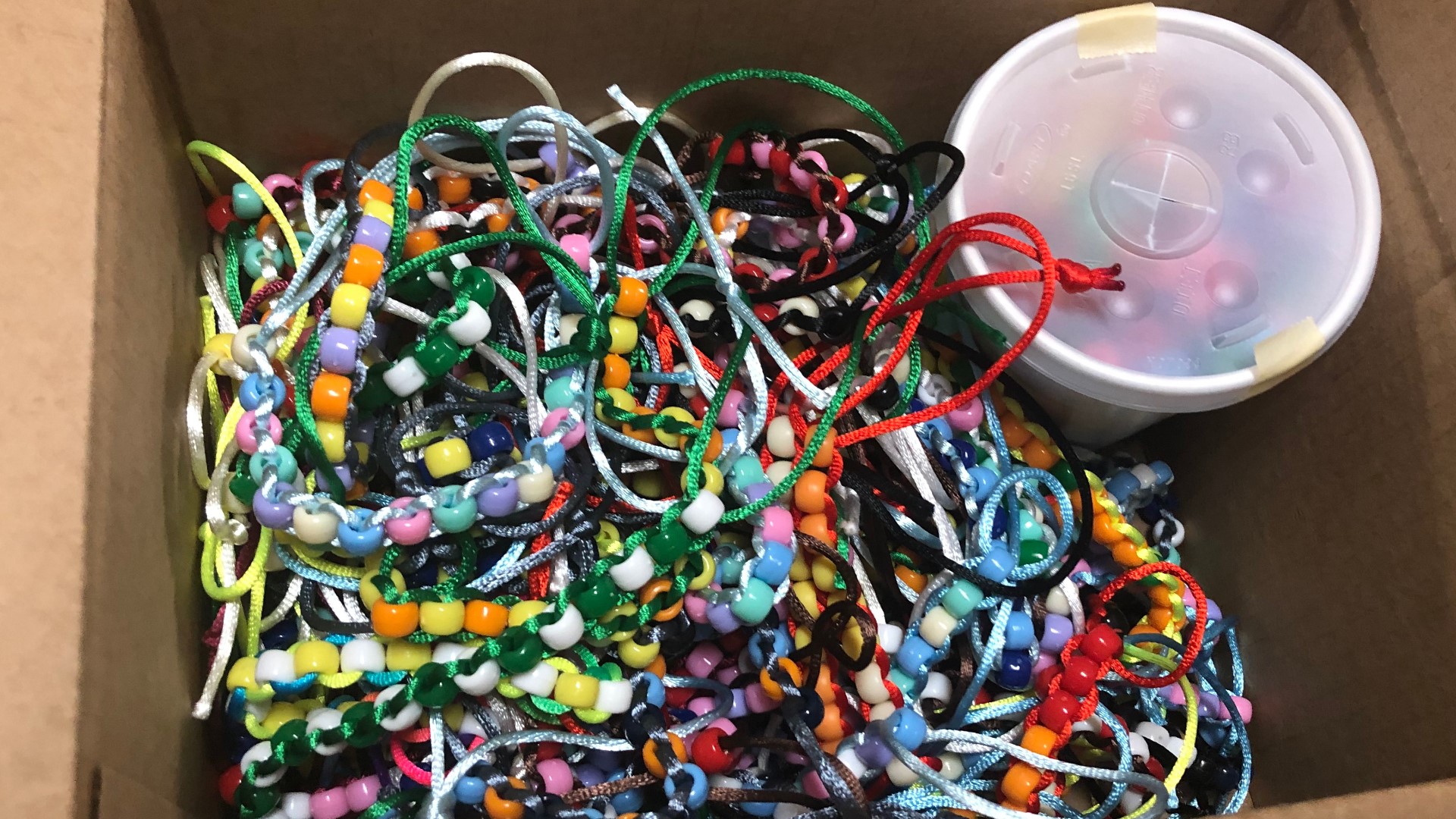 Cancer patients motivated 'one bead at a time' by child's craft project ...