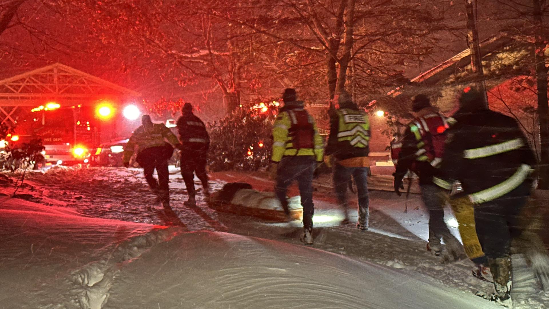 Spring Lake man recovering after snowmobiling accident, rescue | wzzm13.com