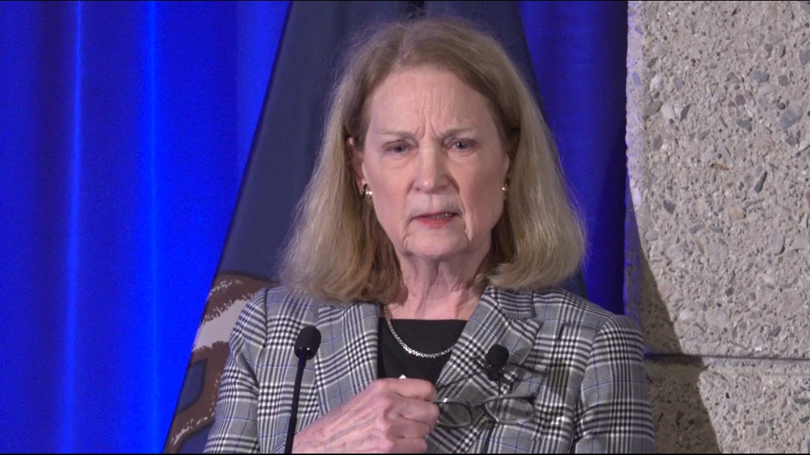 Susan Eisenhower delivers moving tribute to 'The Greatest Generation ...
