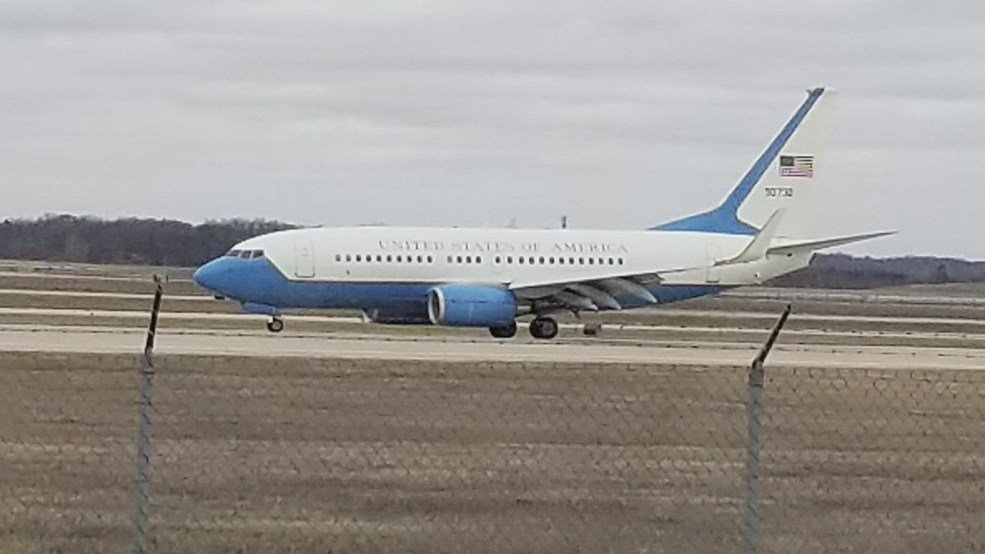 U.S. Government plane lands at Ford International Airport | wzzm13.com