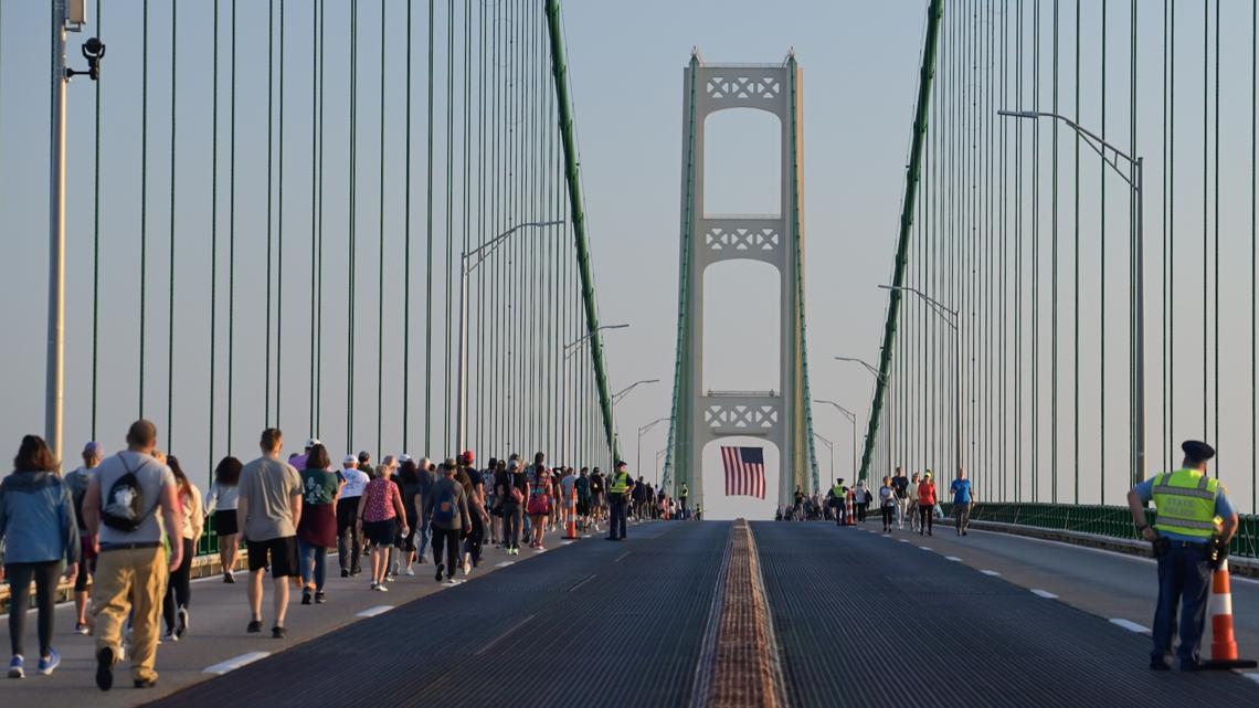 67th Bridge Walk wraps up with 33,000 visitors | wzzm13.com