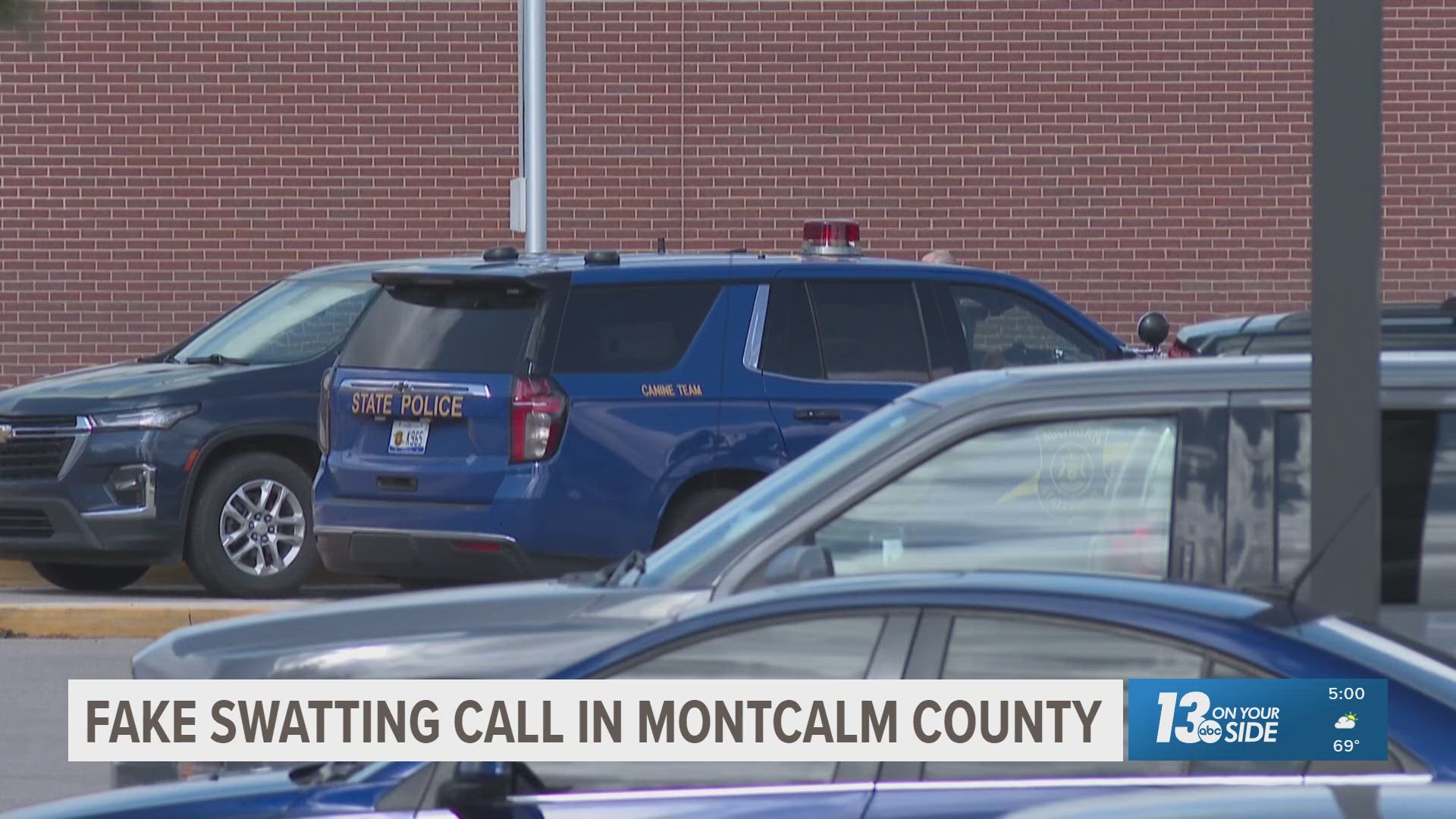 Tri-County Area Schools responds to 'fake swatting' call | wzzm13.com