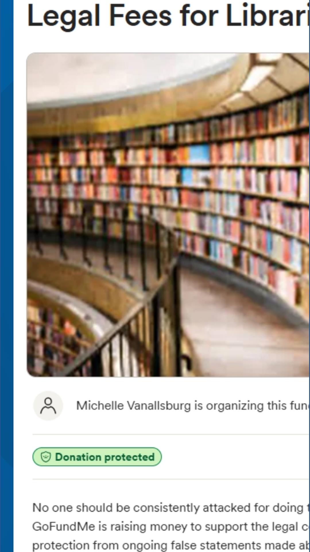 GoFundMe raises $29K for Lowell school librarian suing parent over ...