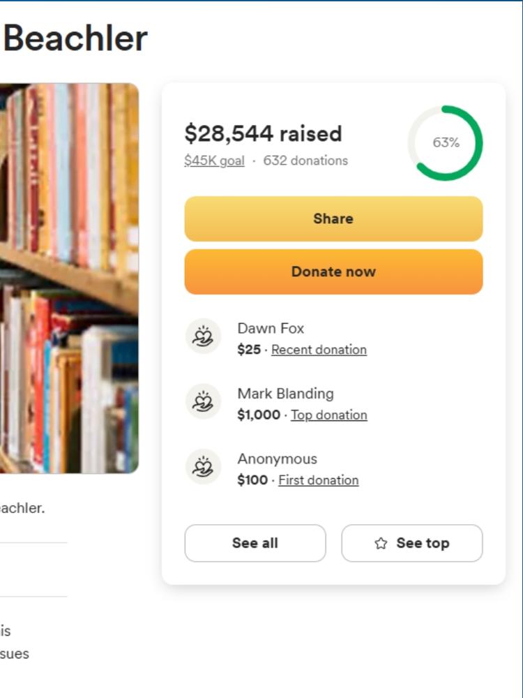 GoFundMe raises $29K for Lowell school librarian suing parent over ...