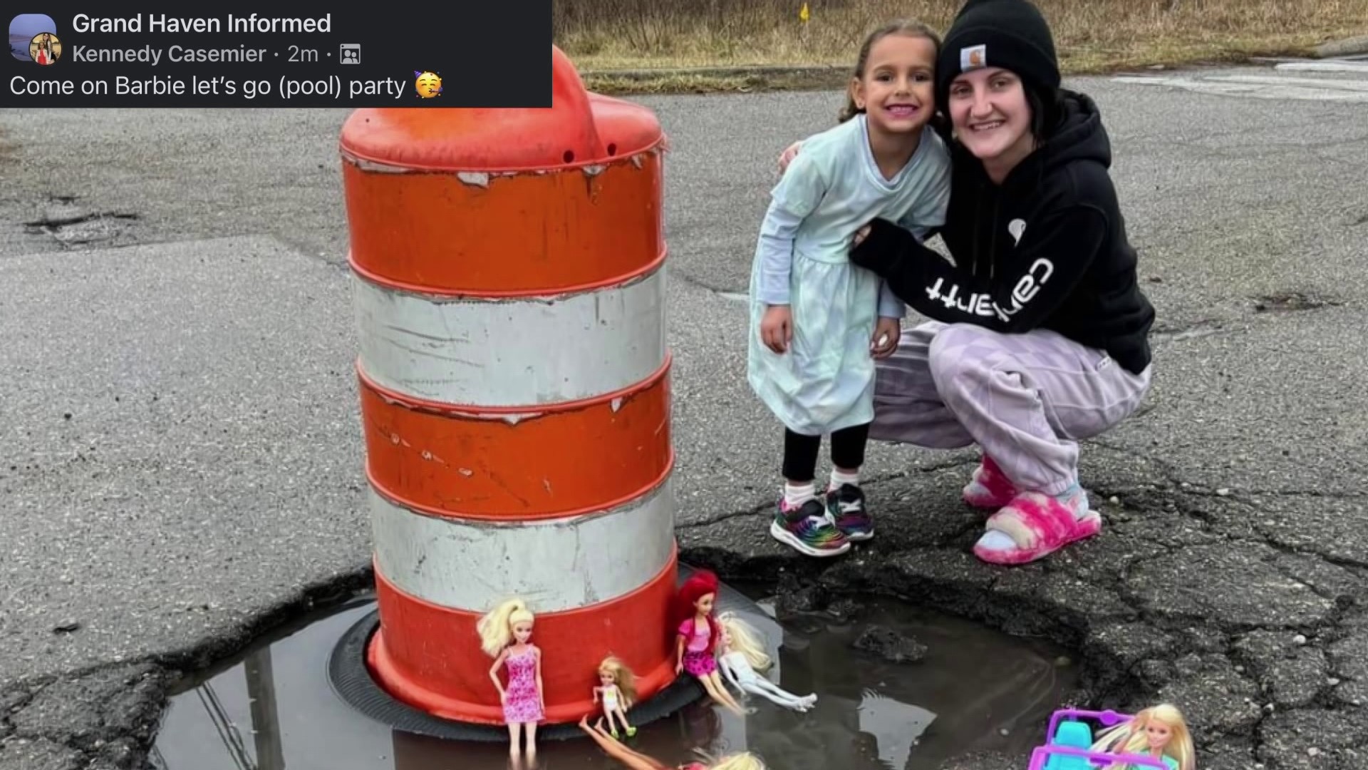 Who is responsible for Grand Haven pothole? | wzzm13.com
