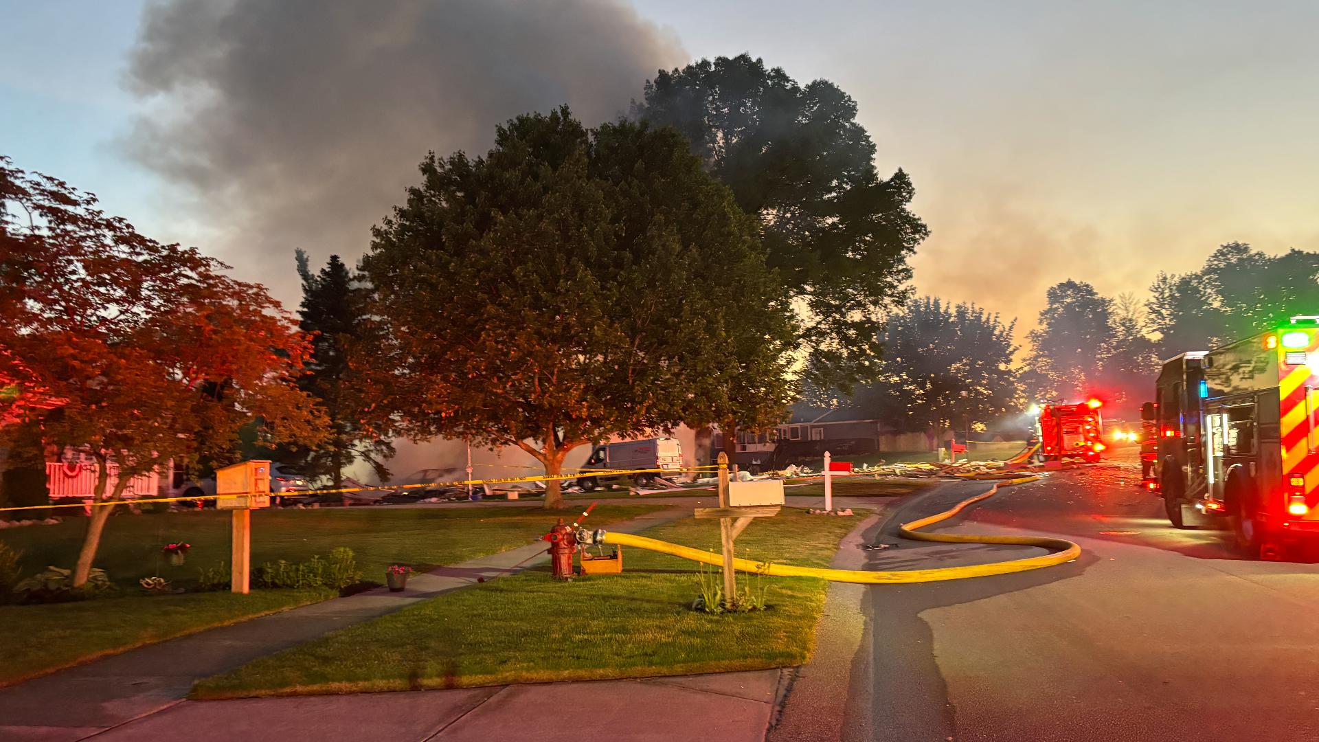 Ring camera footage captures massive explosion that leveled Plainfield ...