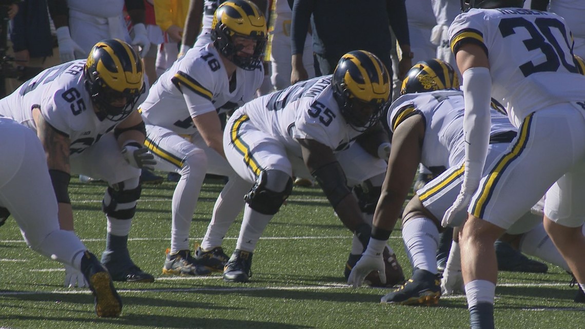 Michigan offensive line makes history, repeats as Joe Moore Award ...