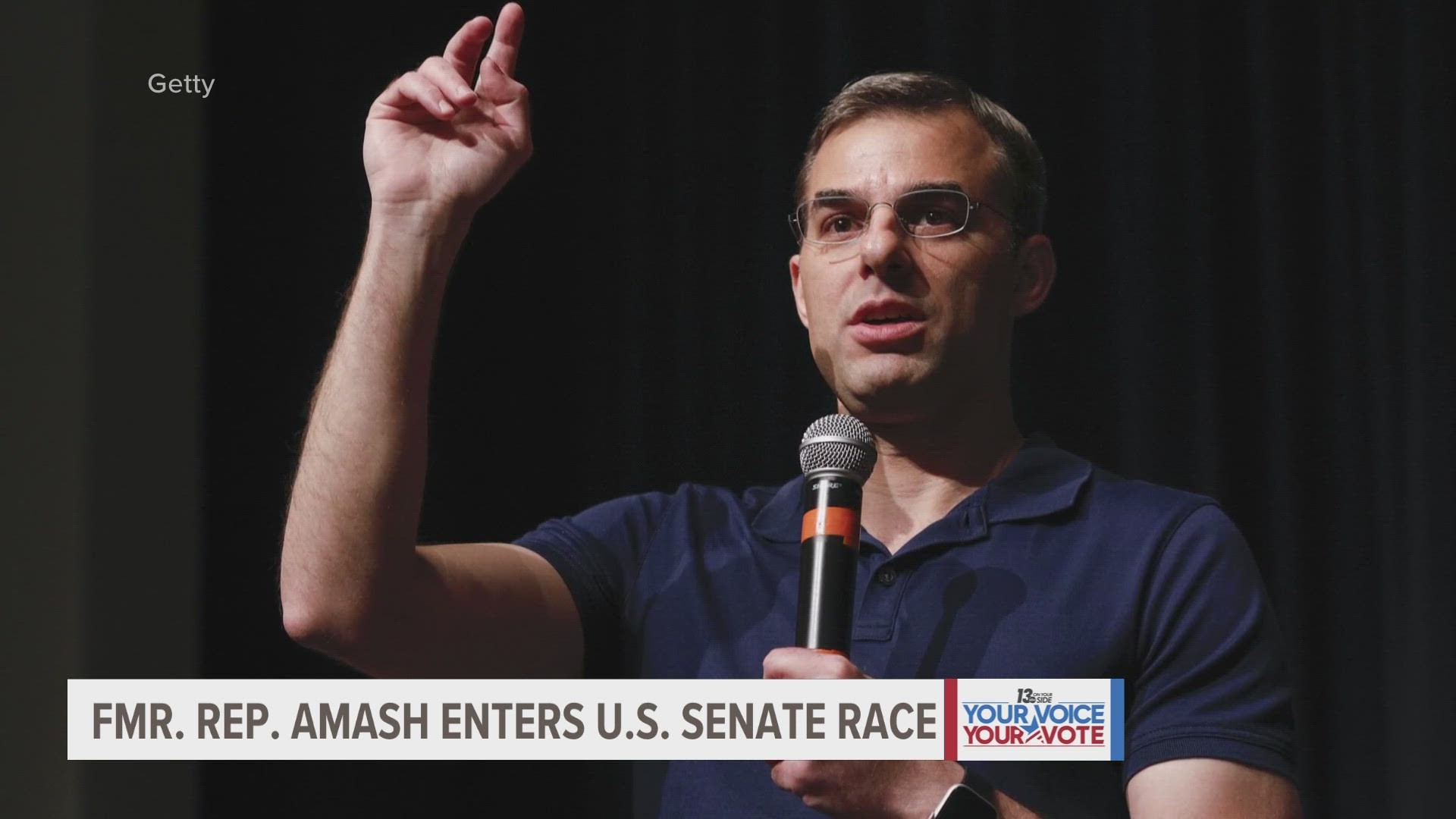 Former U.S. Rep. Amash declares run for open U.S. Senate seat | wzzm13.com