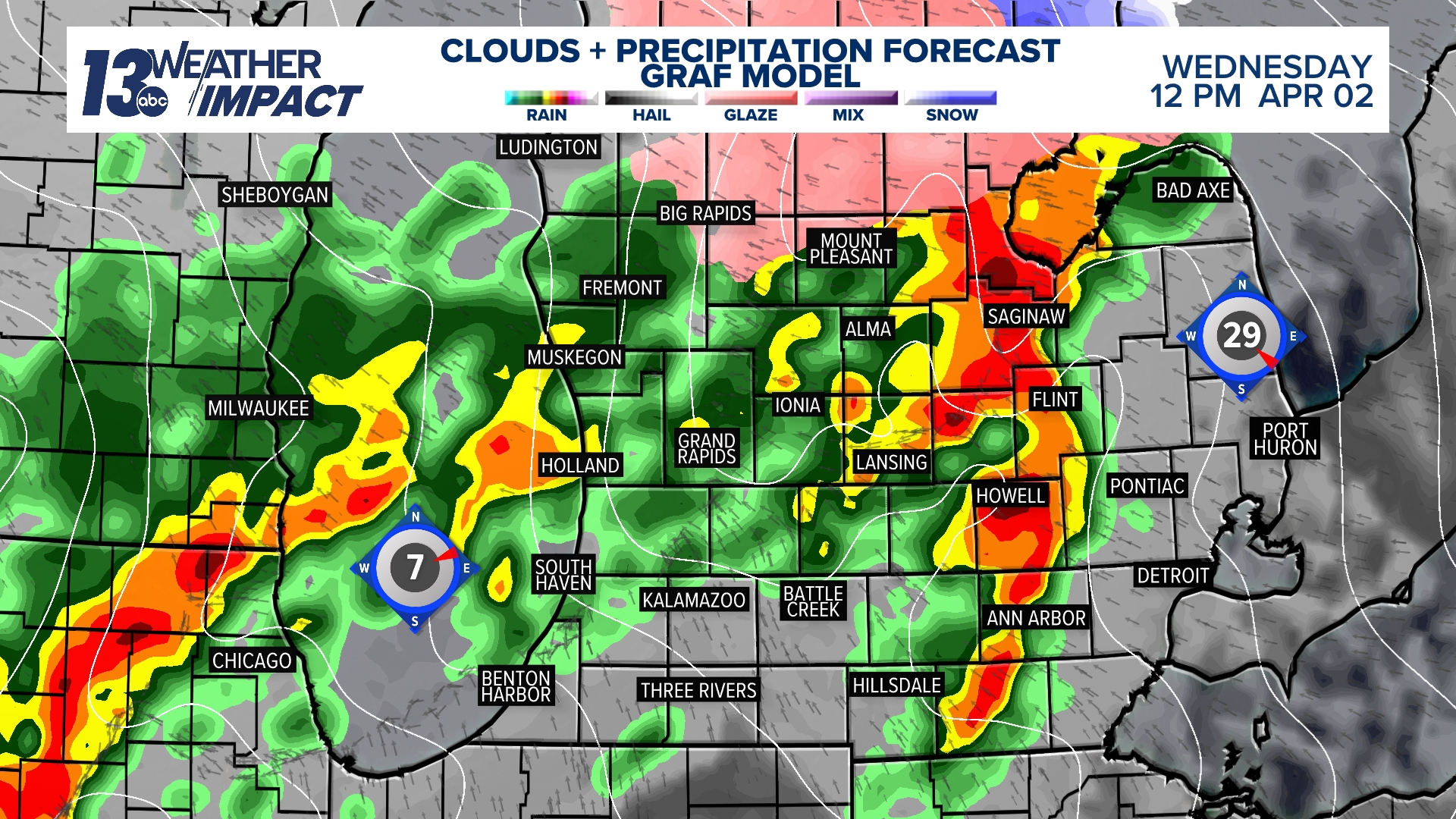 West Michigan faces another severe weather threat Wednesday | wzzm13.com