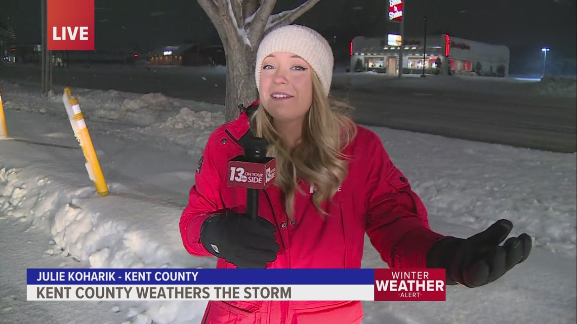 West Michigan road conditions | Winter storm update | wzzm13.com