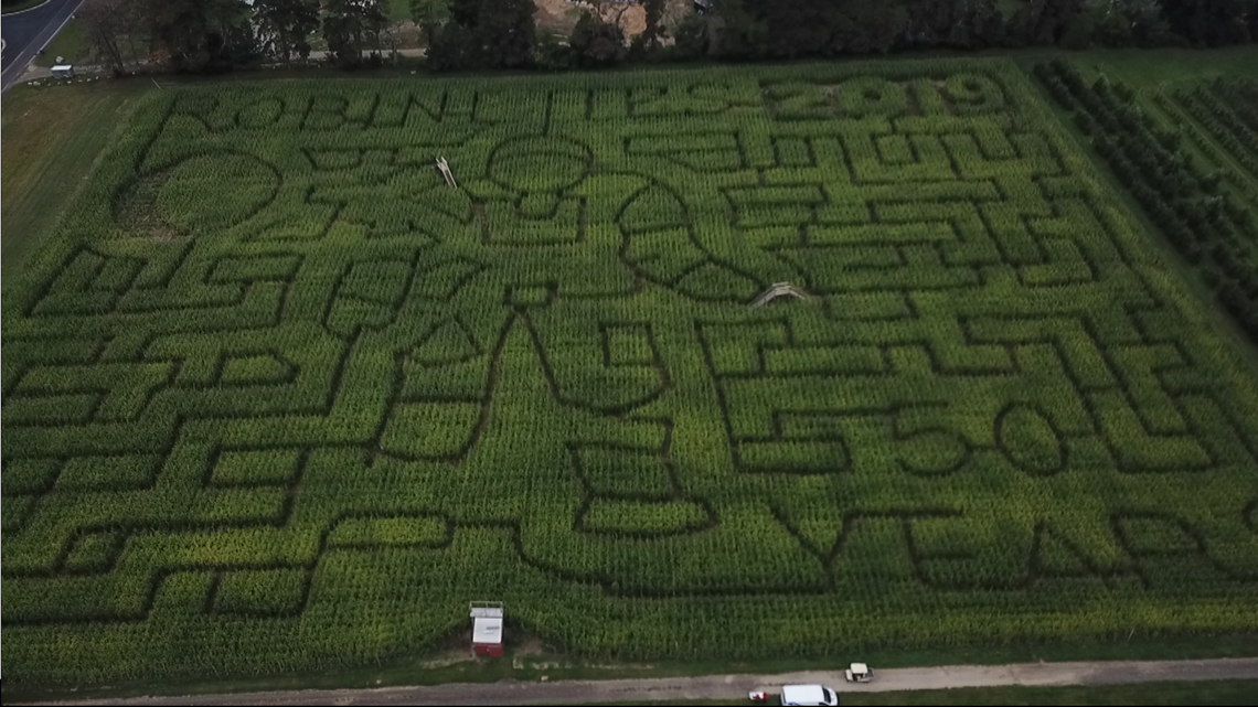 Robinette's corn maze celebrates the 50th anniversary of the moon ...