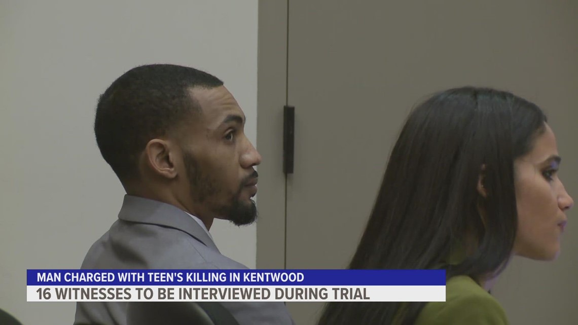 Trial Underway For Man Accused Of Killing Kentwood Teen In March 2022