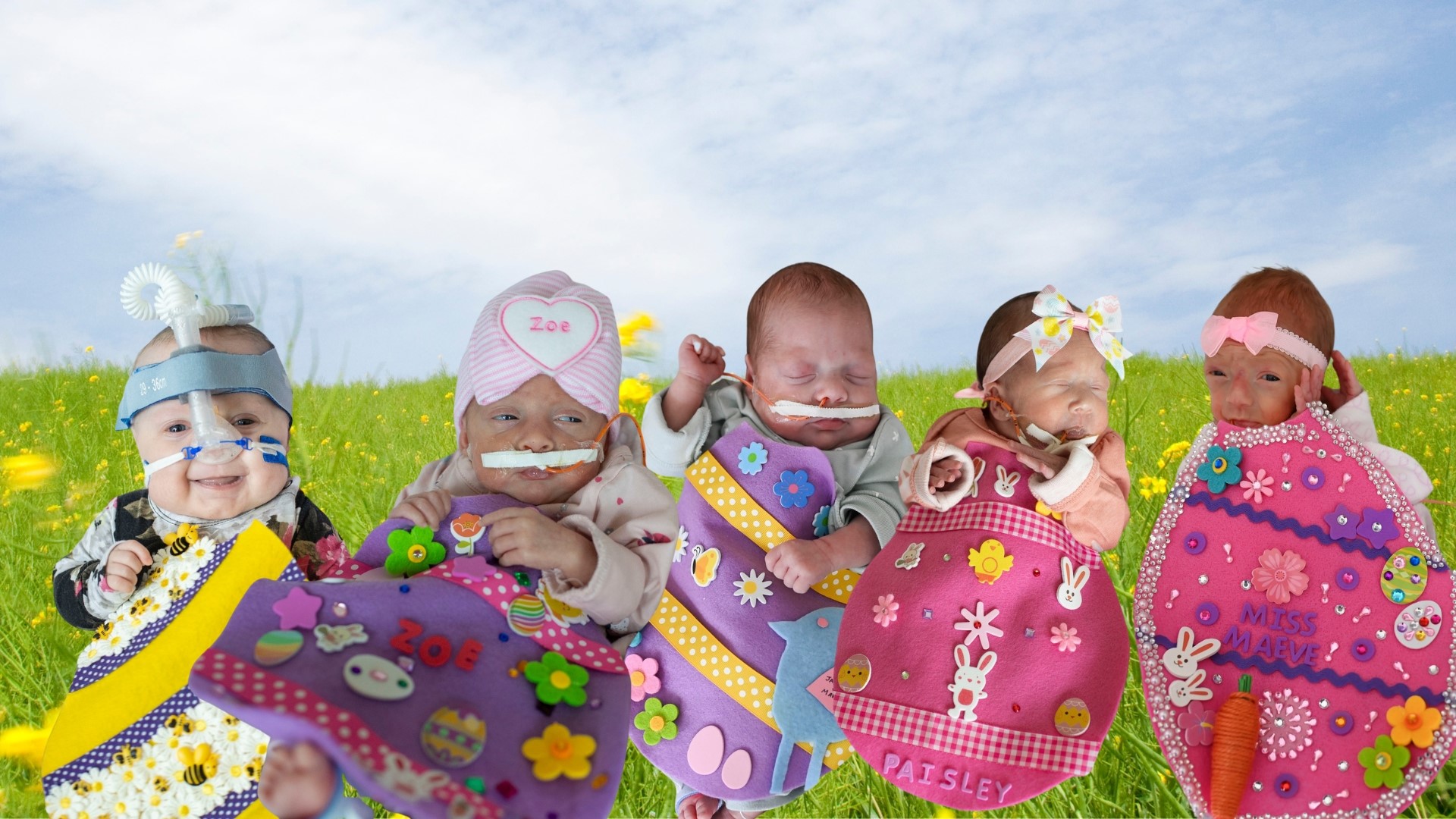 Helen DeVos Children's Hospital celebrates Easter in the NICU | wzzm13.com