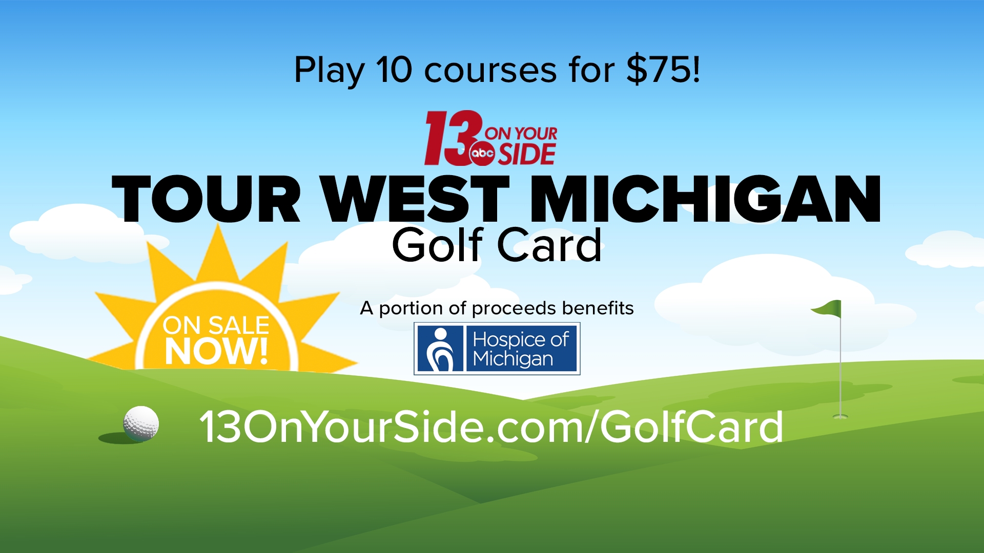 13 ON YOUR SIDE Golf Card | Golfing deals in West Michigan | wzzm13.com