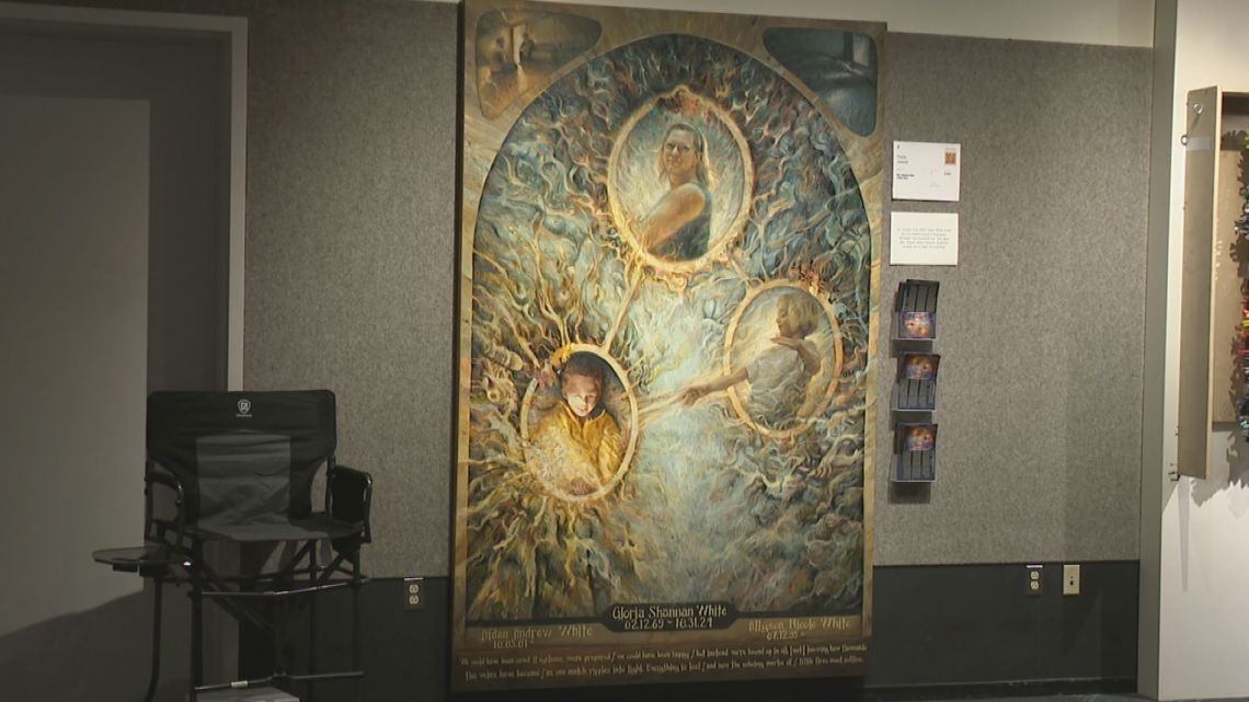ArtPrize piece shows grief through painting | wzzm13.com