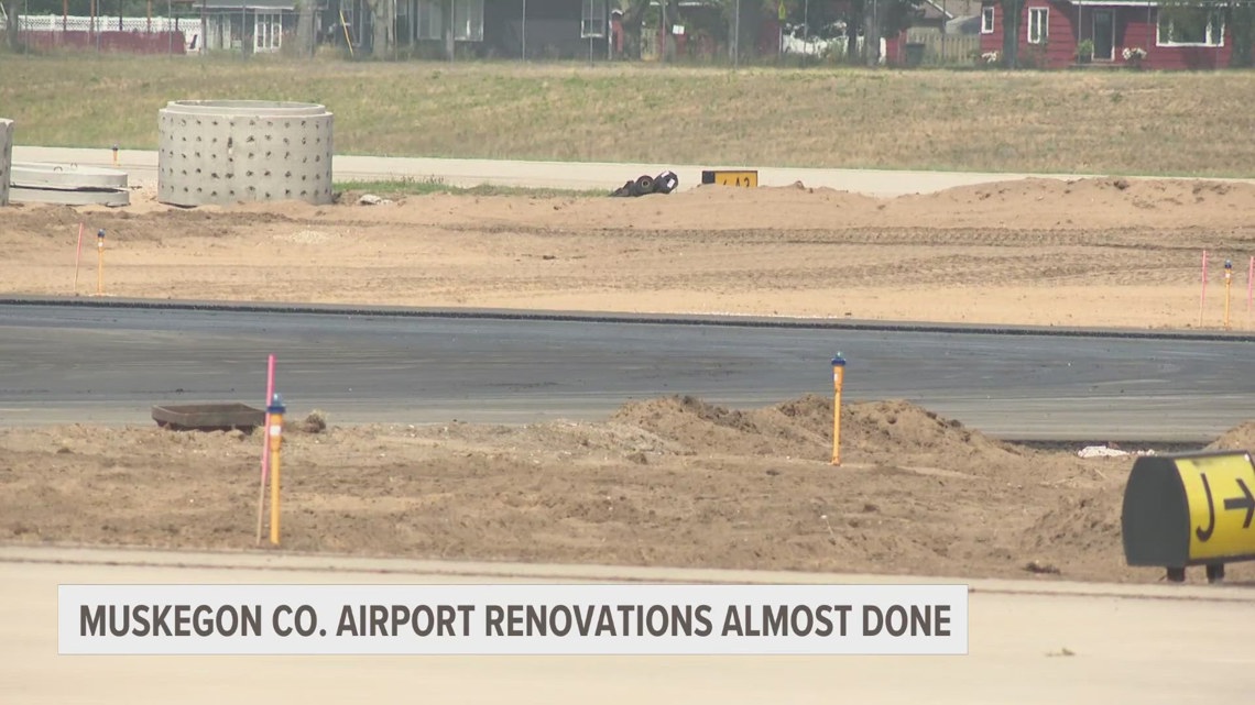 Renovations close to complete at Muskegon County Airport | wzzm13.com