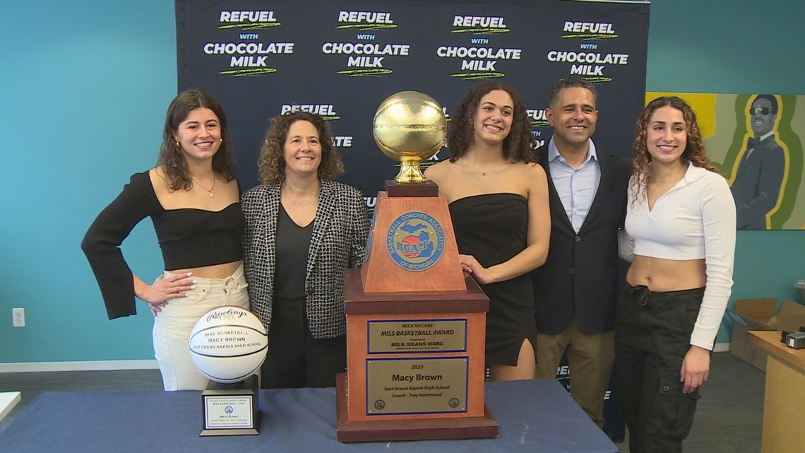 2023 Miss Basketball | Macy Brown of East Grand Rapids | wzzm13.com