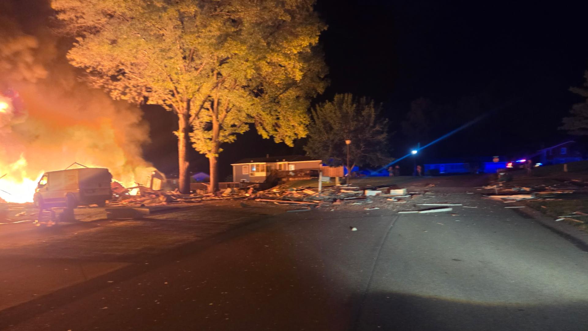 House explosion was murder-suicide attempt by deceased husband, Kent ...
