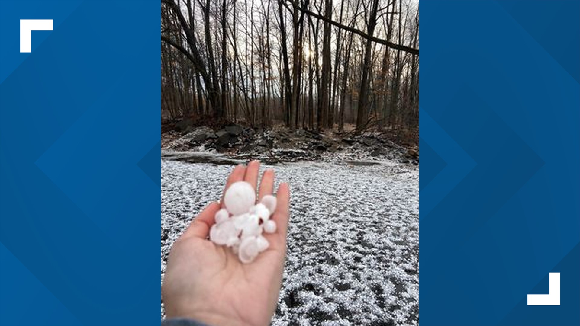 Large Hail Hits West Michigan | wzzm13.com