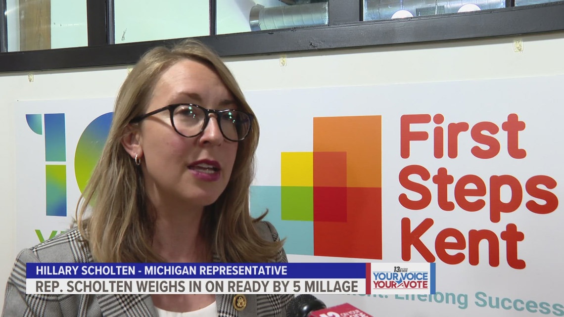 Rep. Scholten weighs in on Ready By 5 Millage | wzzm13.com