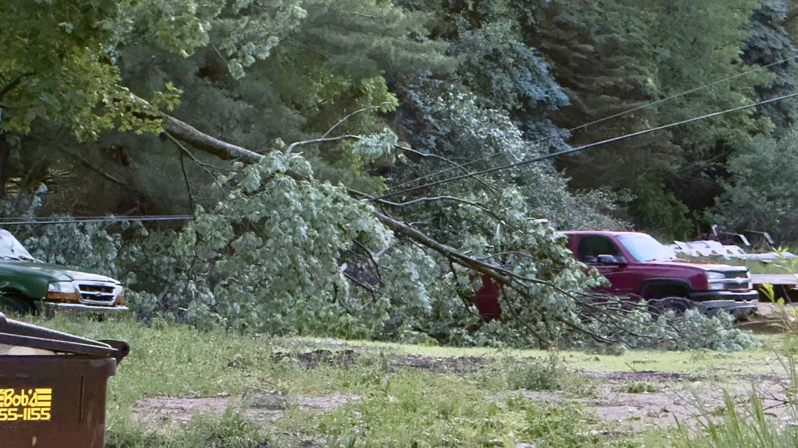 National Weather Service confirms 2 EF0 tornadoes touched down in West ...