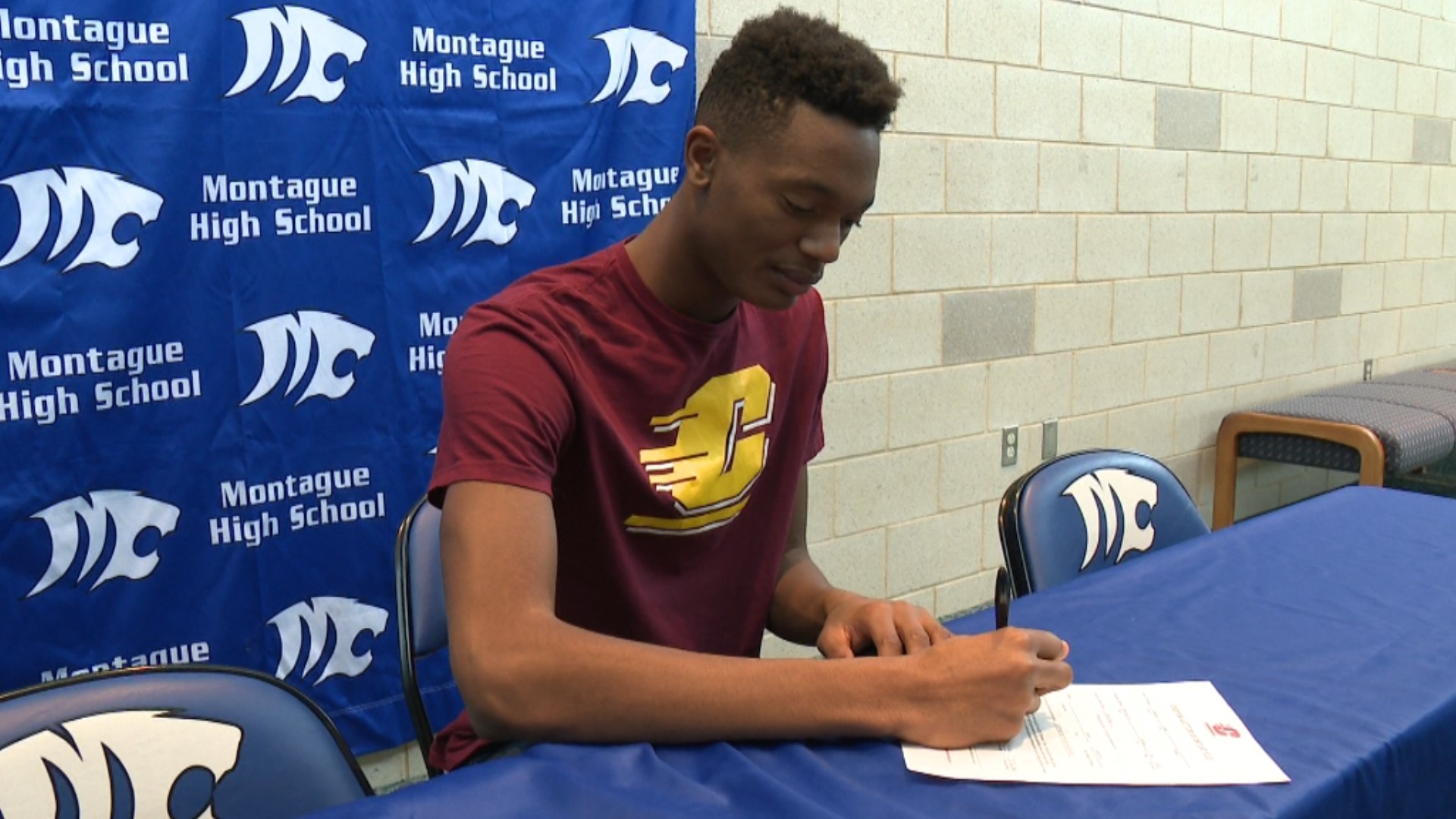 The Megatron of Montague signs with CMU | wzzm13.com