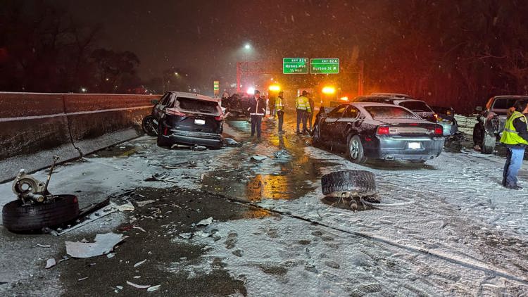 US-131 closed overnight for crash | wzzm13.com