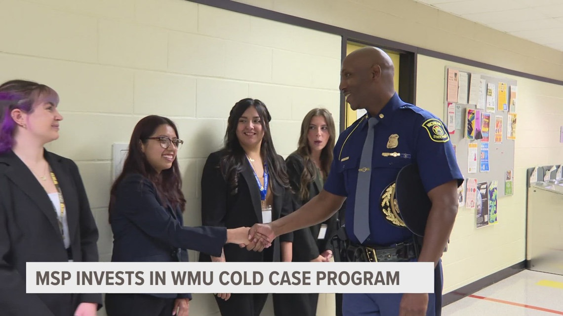 Director of Michigan State Police visits WMU's Cold Case Program, talks ...
