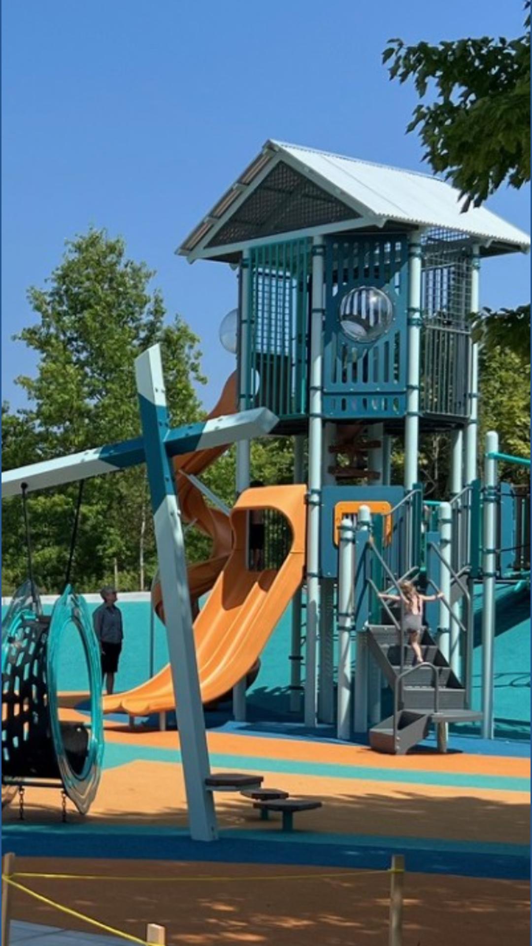 East Grand Rapids park unveils new amenities in grand opening | wzzm13.com