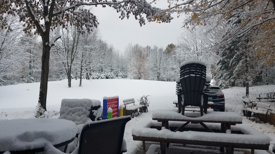 Muskegon County slammed with snow, power outages scattered | wzzm13.com