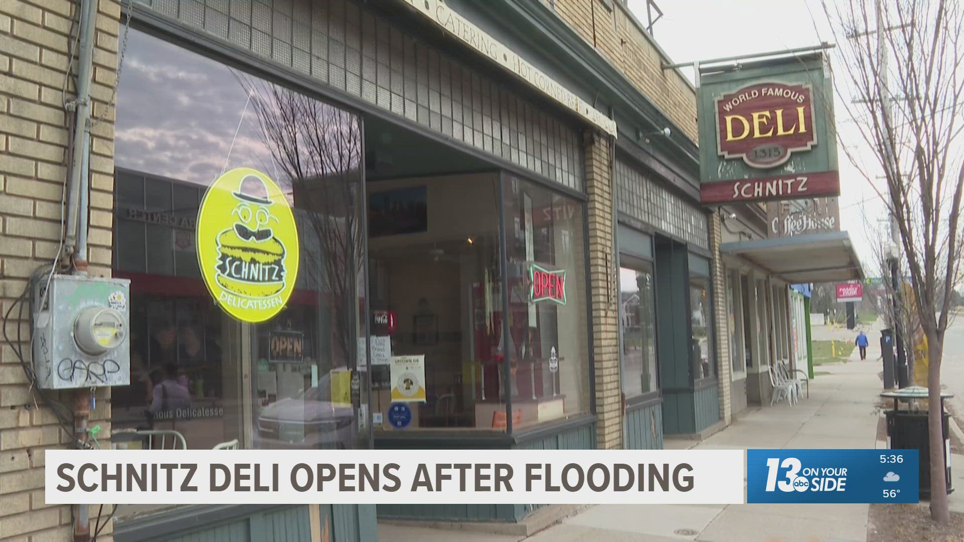 Schnitz Deli reopens after flooding: 'It's gonna be a good day ...