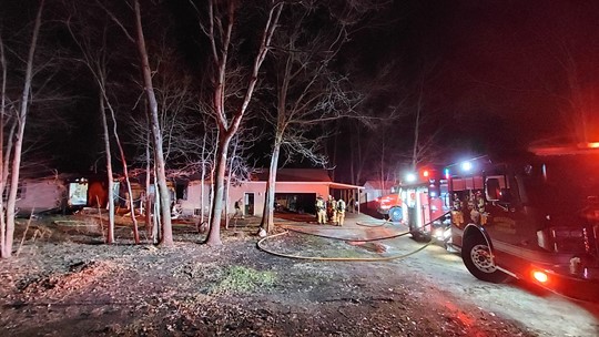 Crews battle Muskegon house fire | wzzm13.com