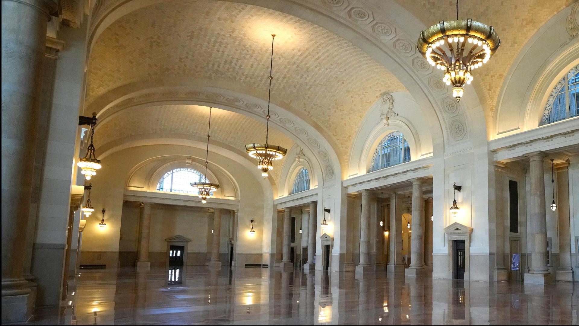 Ford restores grandeur to Detroit train station | wzzm13.com